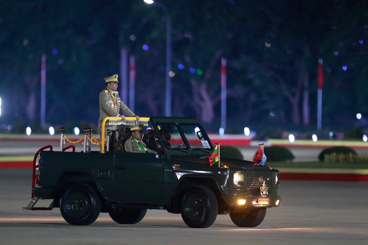 Myanmar's military makes its annual parade of strength despite ...