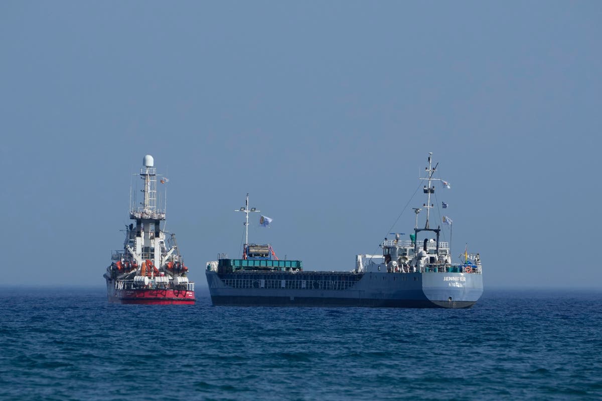 Ships with a second round of aid for Gaza have departed Cyprus as ...