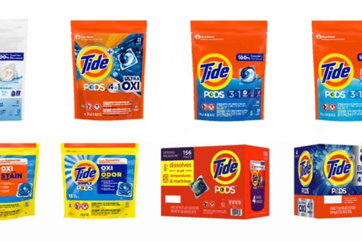 P&G recalls 8.2 million bags of Tide, Gain and other laundry detergents ...