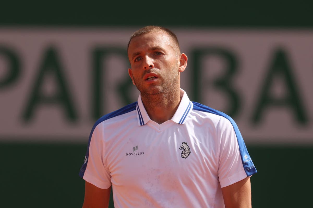 Dan Evans suffers another straight sets defeat on clay | The Independent