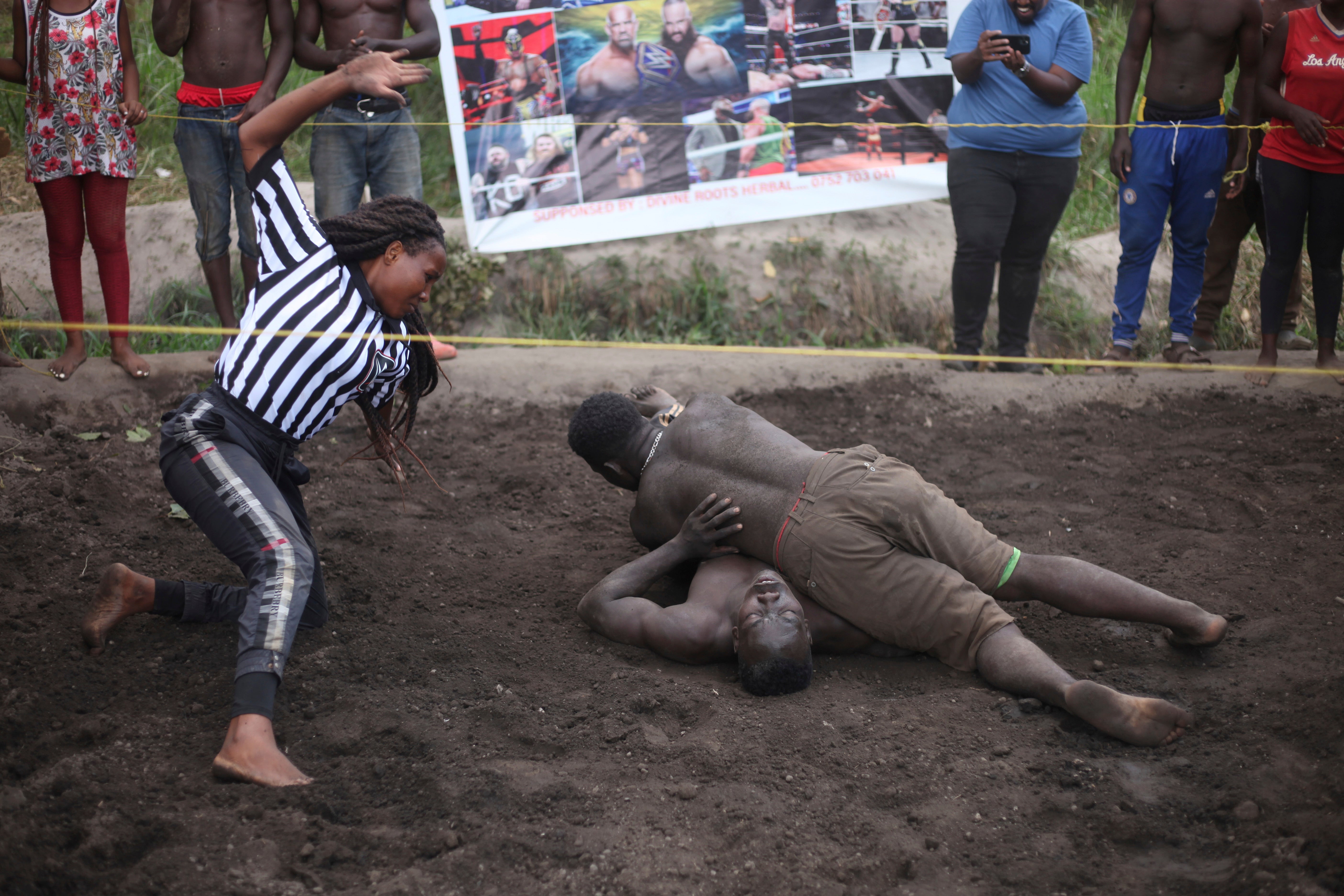 Funny Mud Wrestling
