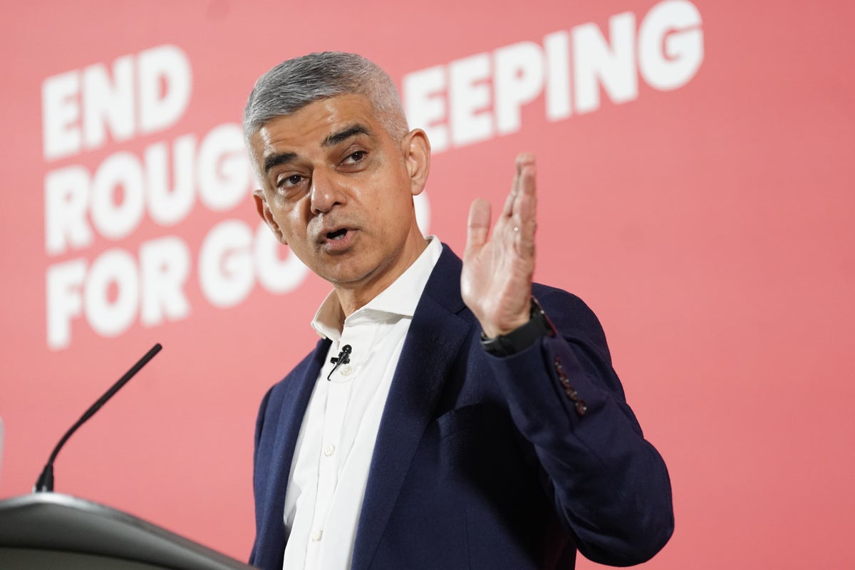 Sadiq Khan pledges to end rough sleeping in capital by 2030 | The ...