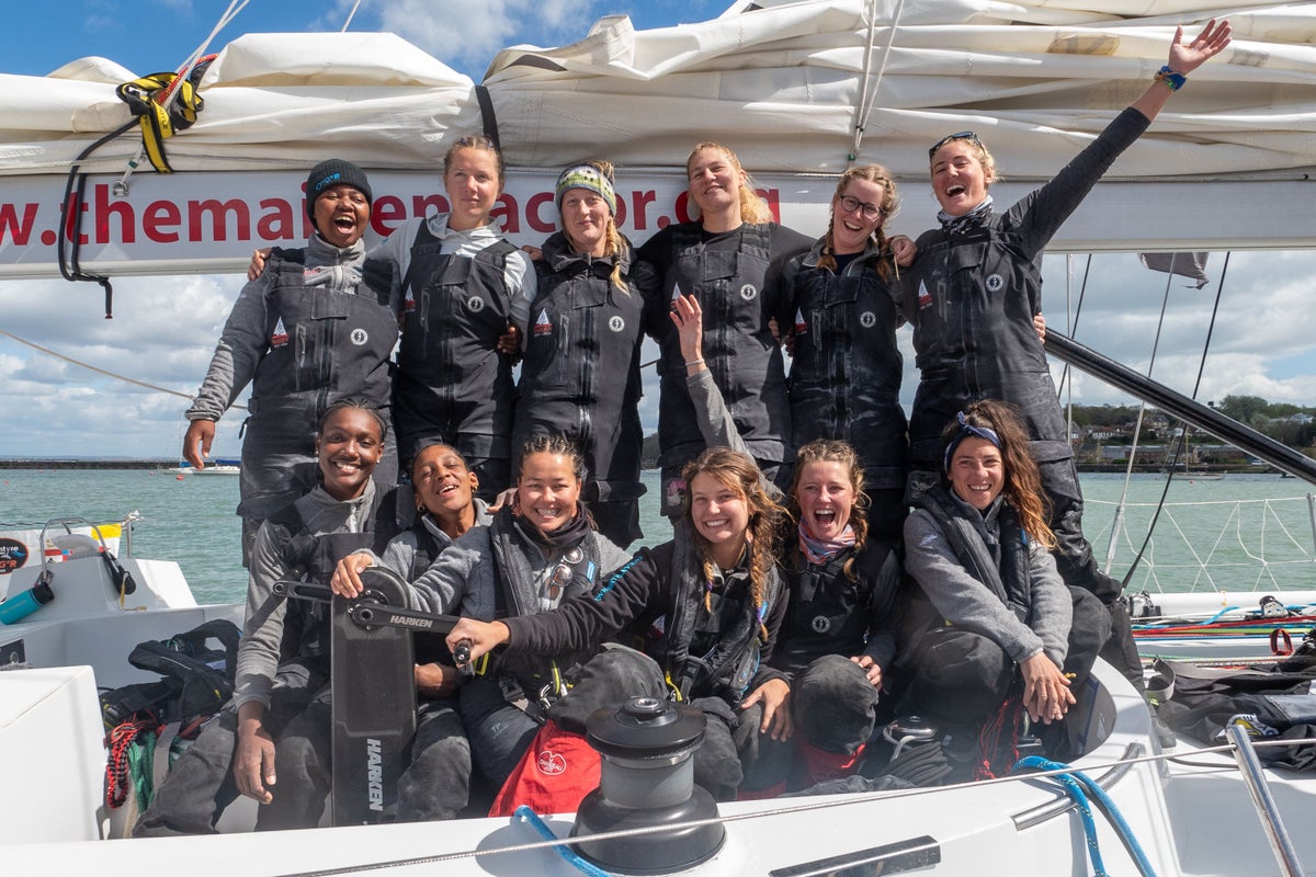 British sailors complete global race as part of all-female ...