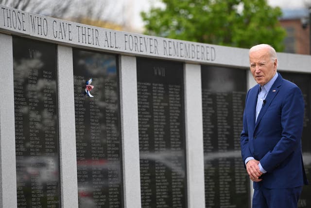 Biden suggests his uncle was eaten by cannibals after being shot down ...