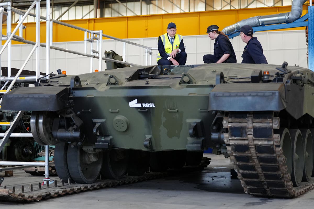 UK’s newest battle tanks ‘imperative’ in more dangerous world, Grant ...
