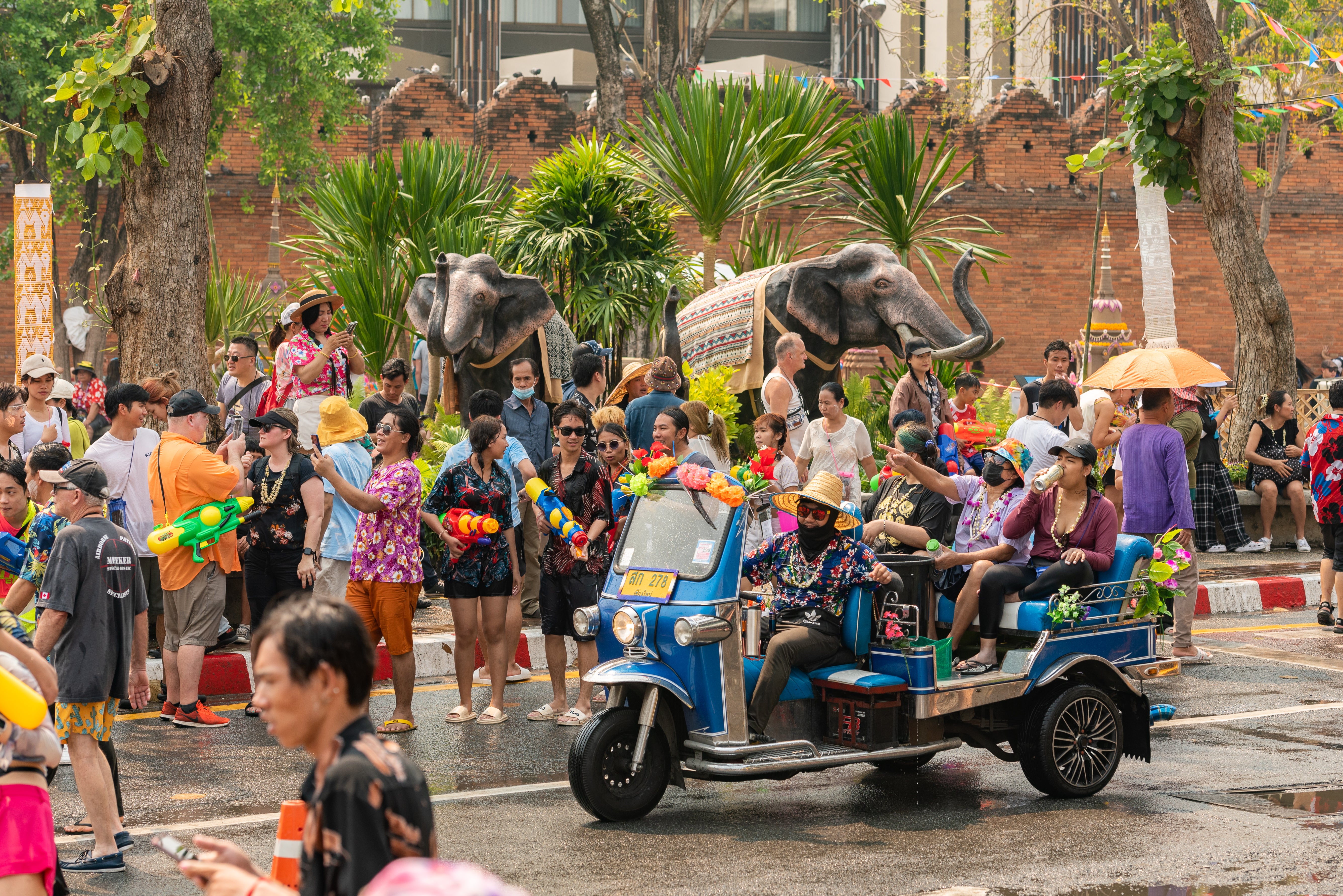 Celebrating the Songkran water festival in Chiang Mai, Thailand | The ...