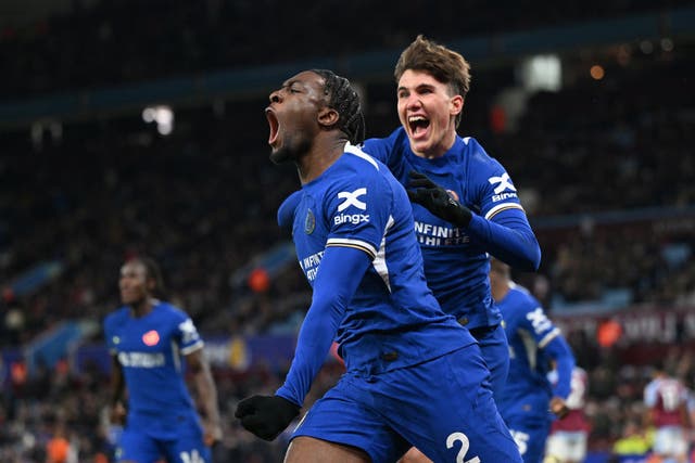 Late VAR drama denies spirited Chelsea wild comeback win at Aston Villa ...