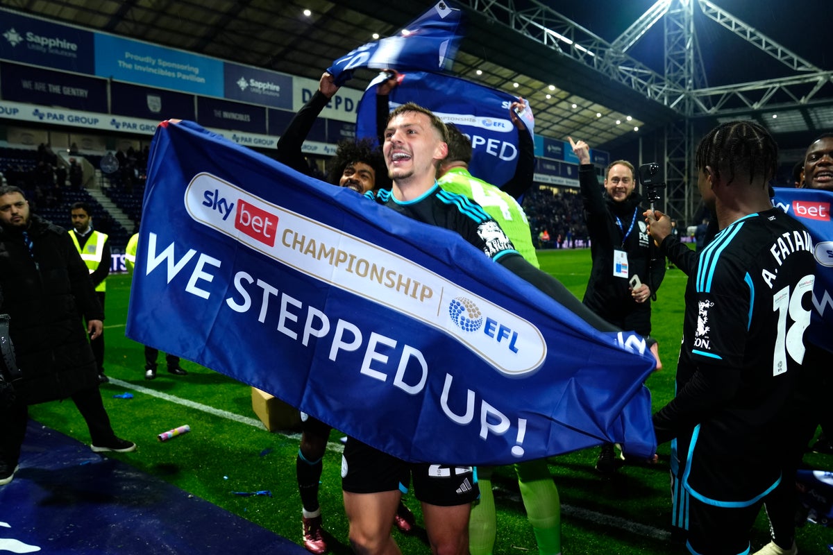 Leicester City celebrate Championship title as Enzo Maresca plots ...
