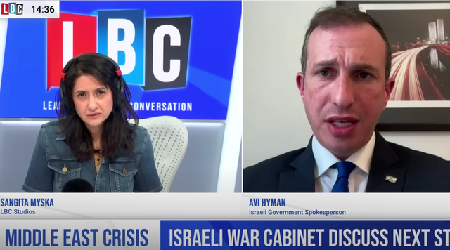 Sangita Myska leaves LBC two weeks after fiery Israel interview – as ...