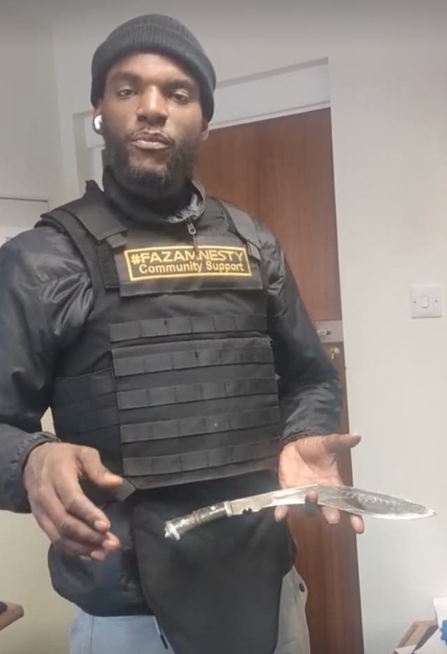 Meet Faron Paul: The man stabbed 18 times who is taking knives off ...