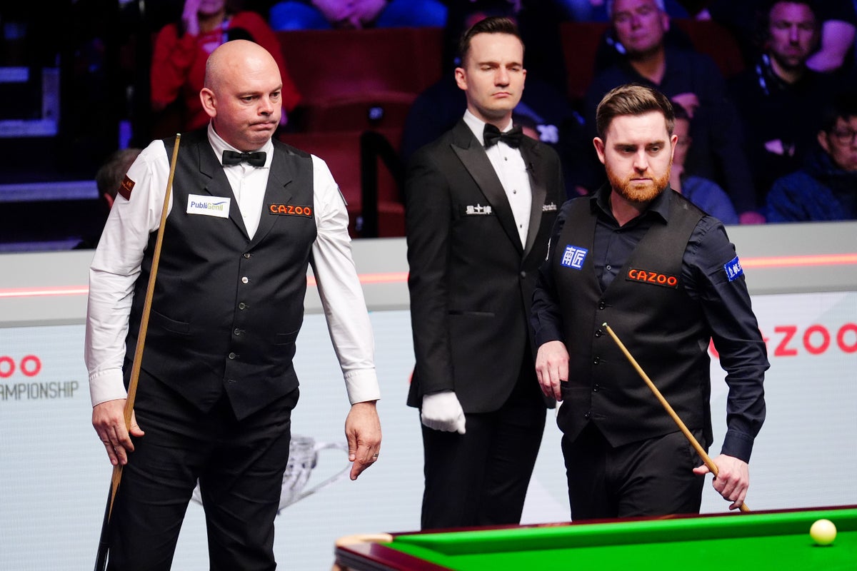 Stuart Bingham and Jak Jones level at 8-8 in World Championship semi ...