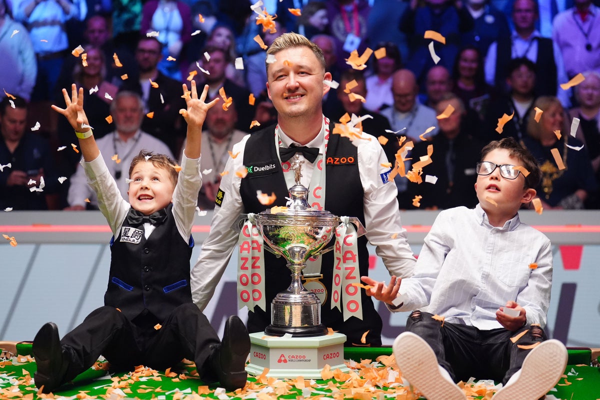‘We’ve sacrificed everything’: Emotional Kyren Wilson celebrates world ...
