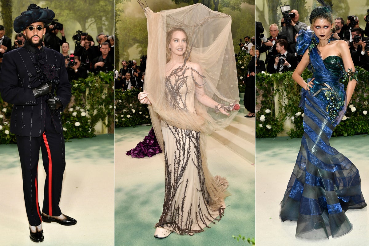 The Met Gala's flowery theme went in all directions | The Independent