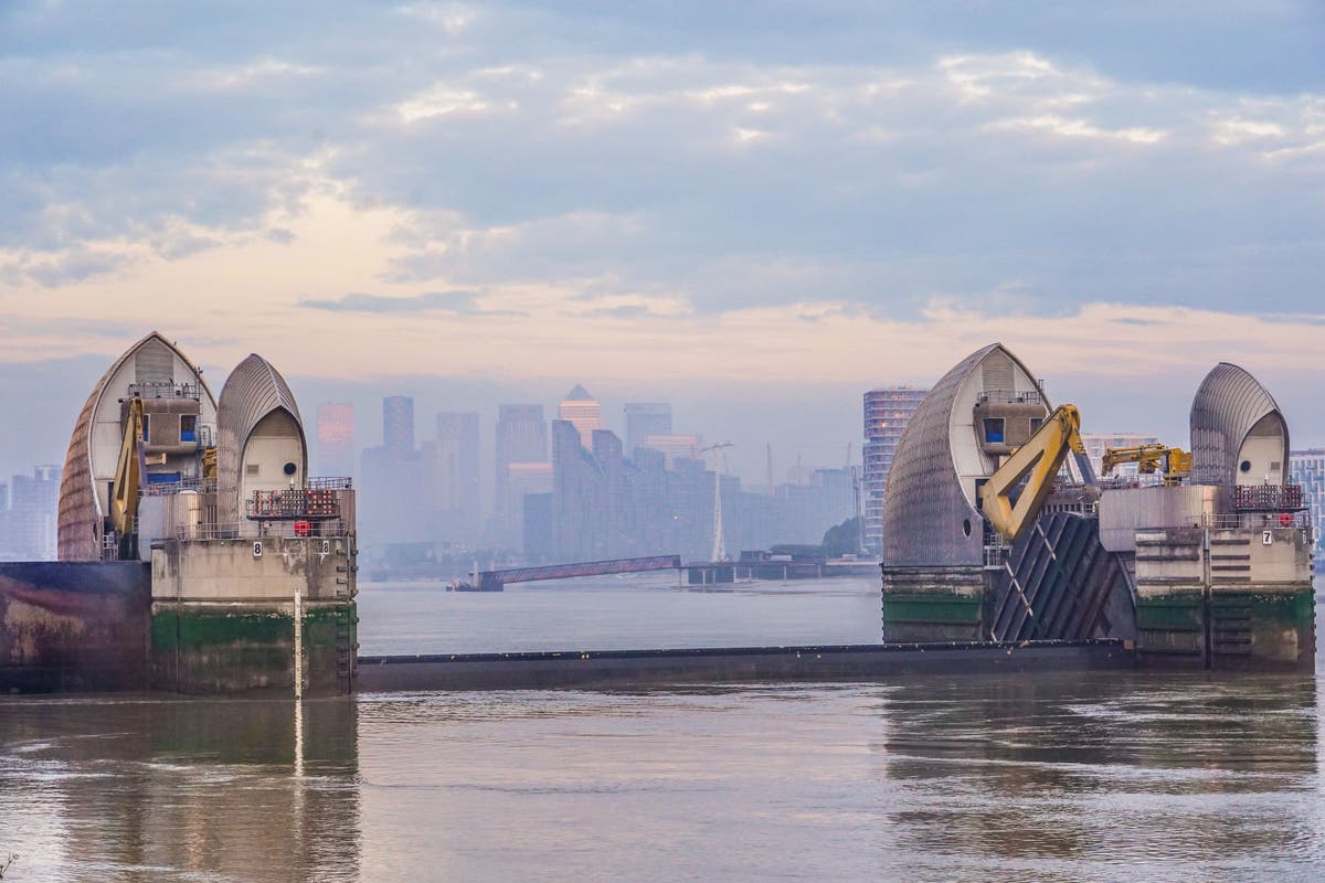London’s future flood defences plans as ‘sleeping giant’ Thames Barrier ...