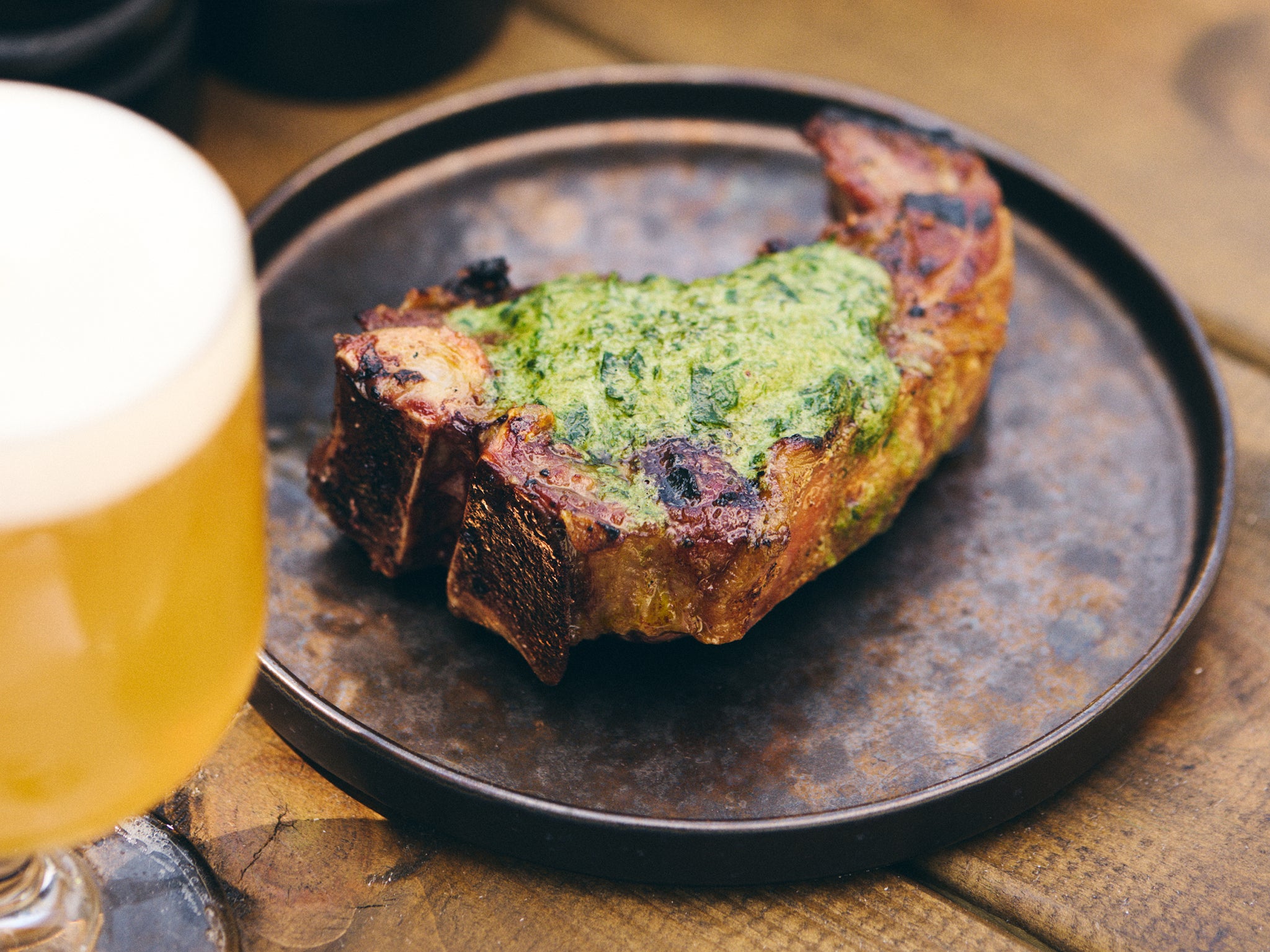 BBQ mutton chops with chimichurri sauce recipe | The Independent