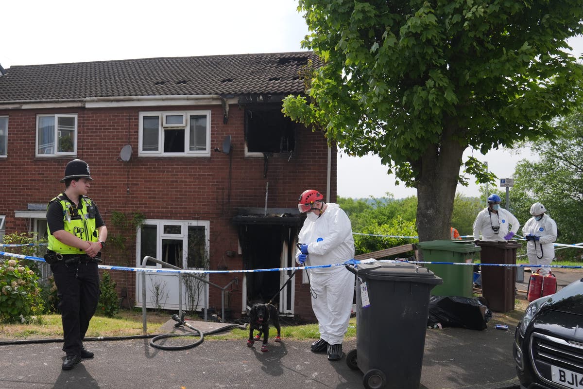 Two men arrested after two women killed in house fire in Wolverhampton ...