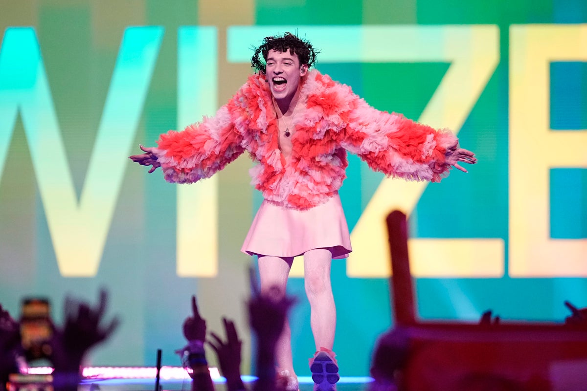 Eurovision winner Nemo returns trophy in protest over Israel’s inclusion | The Independent