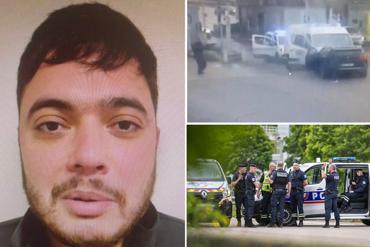 Mohamed Amra: How deadly France prison van ambush unfolded as suspected ...