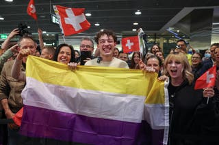 Eurovision winner Nemo urges Switzerland to acknowledge third gender ...