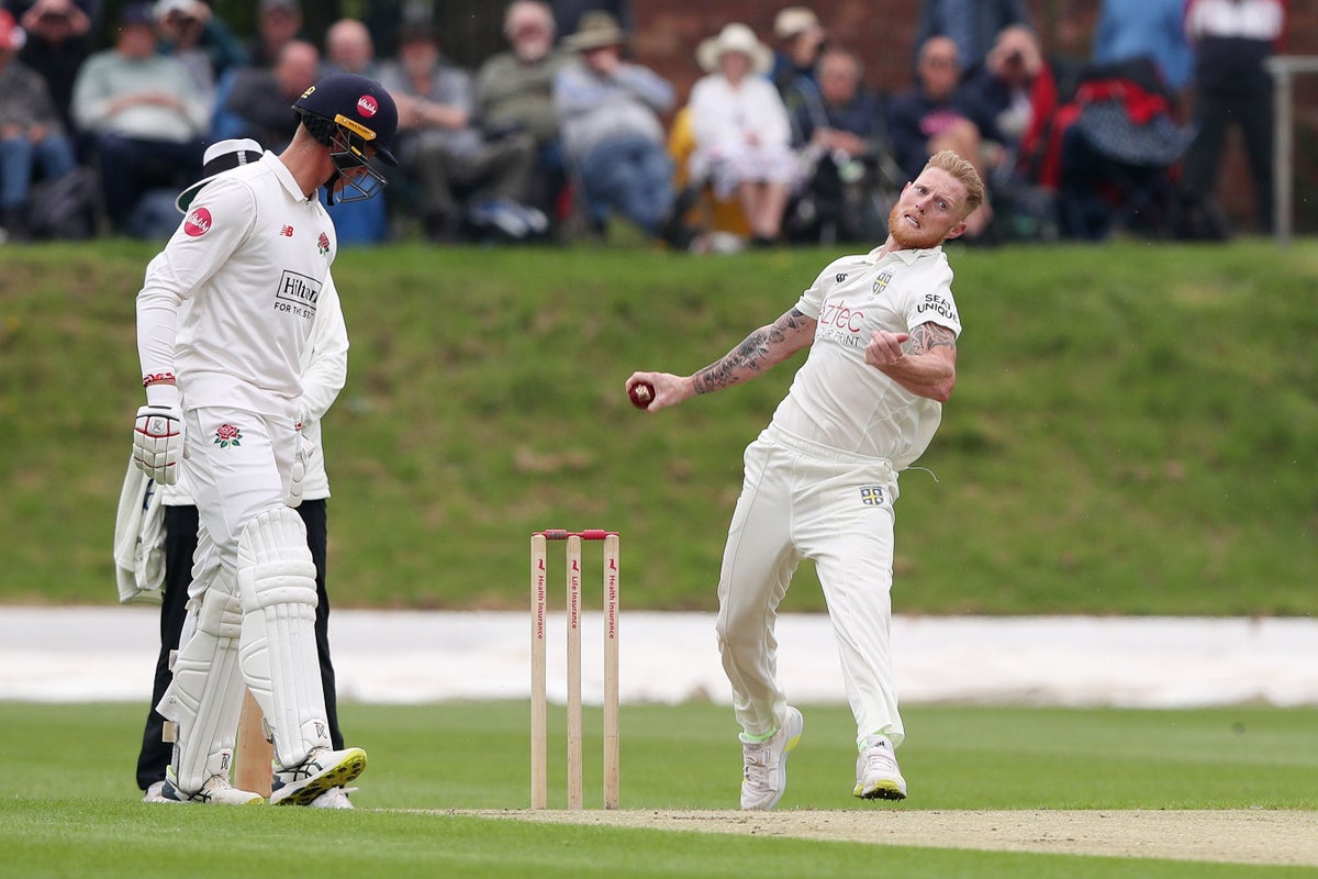 Ben Stokes claims two wickets on Championship return for Durham | The ...
