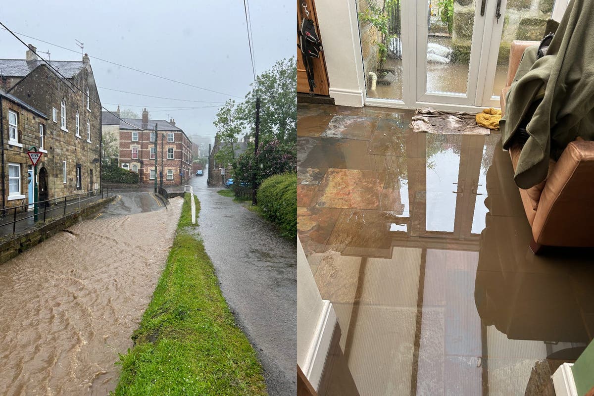 Nurse ‘stood and cried’ as house flooded following heavy rainfall | The ...