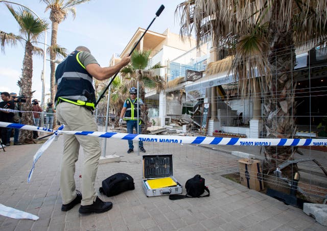 Majorca building collapse live: Restaurant unveiled terrace day day ...