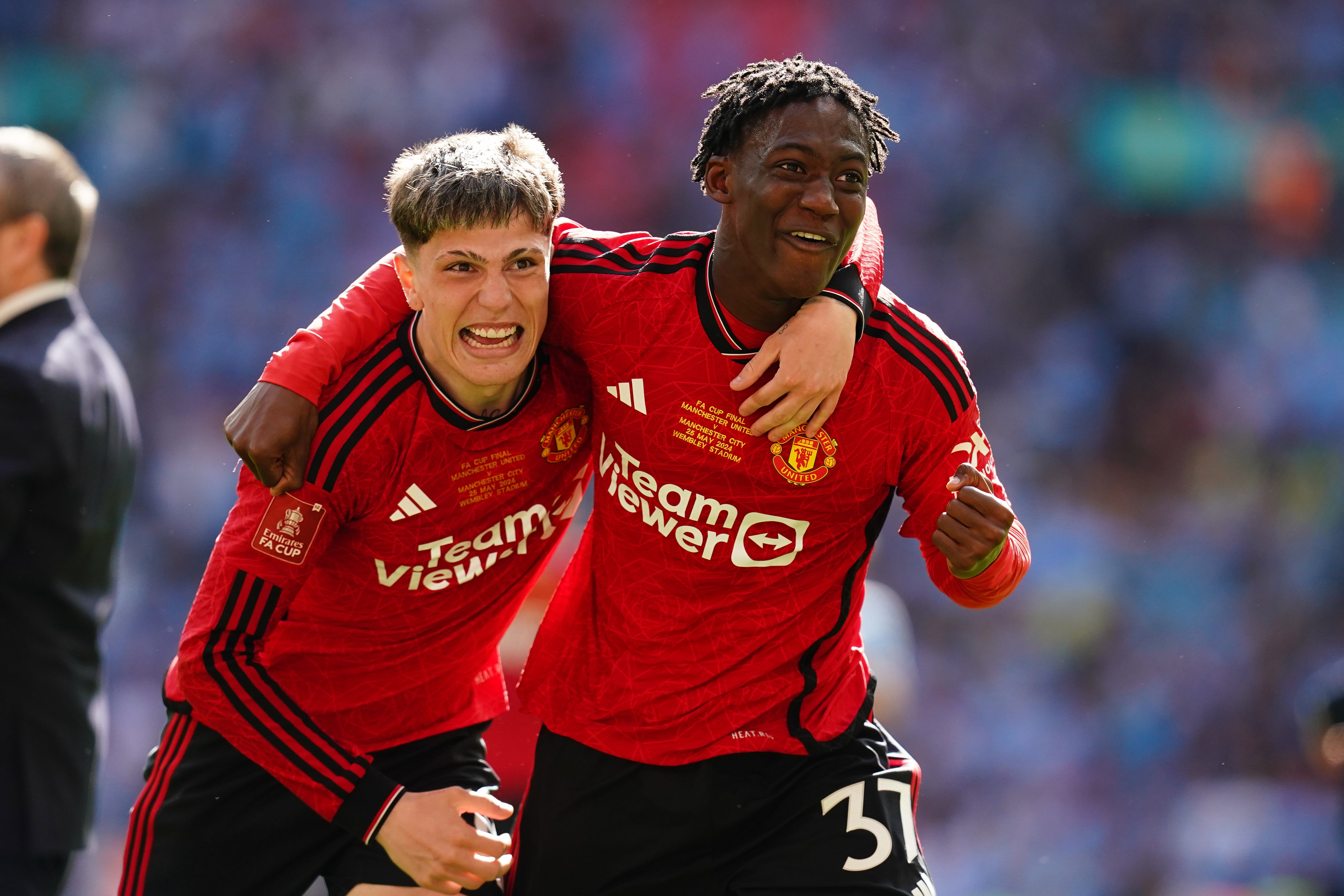 Kobbie Mainoo And The Box to box Run That Won Manchester United The FA