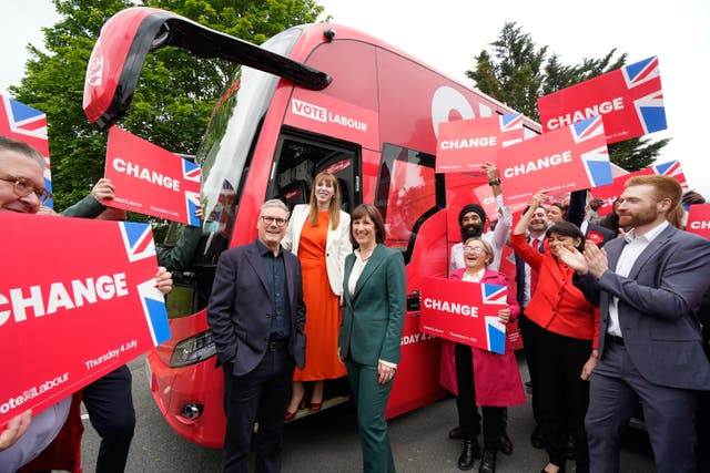 Battle buses see parties take the general election show on the road ...