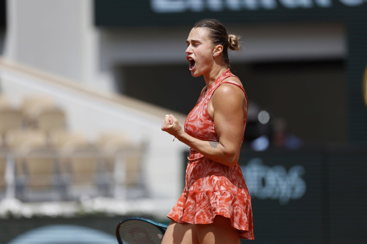 Aryna Sabalenka joins fellow big guns in French Open quarter-finals ...