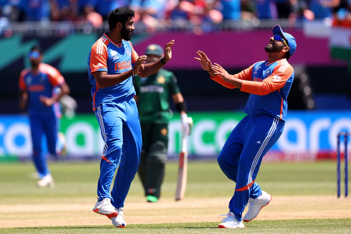 India v Pakistan LIVE: Result and reaction from T20 World Cup in New ...