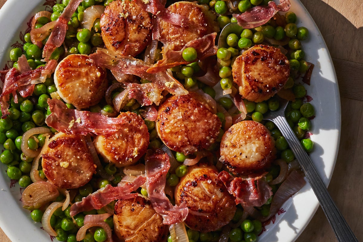 How Lee Kalpakis turns the usually upscale scallop into a camping ...
