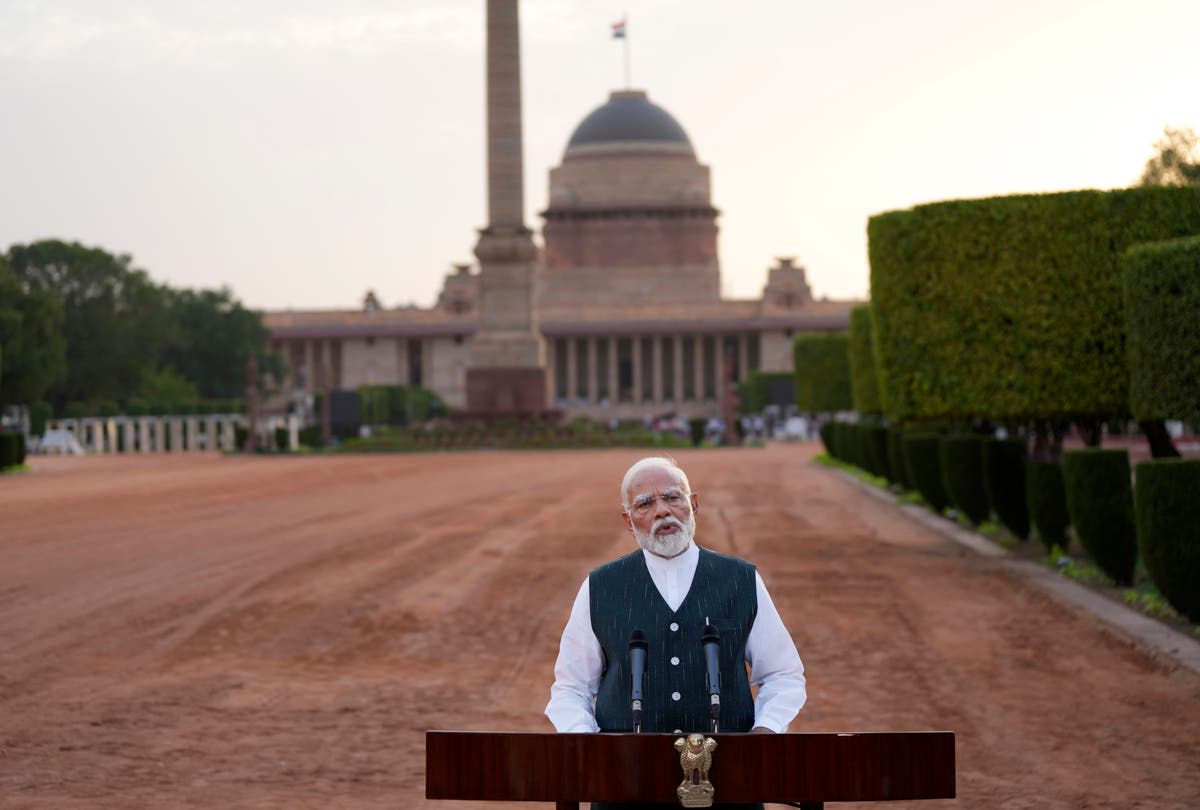 Indian PM Modi names Cabinet for coalition government after his party ...