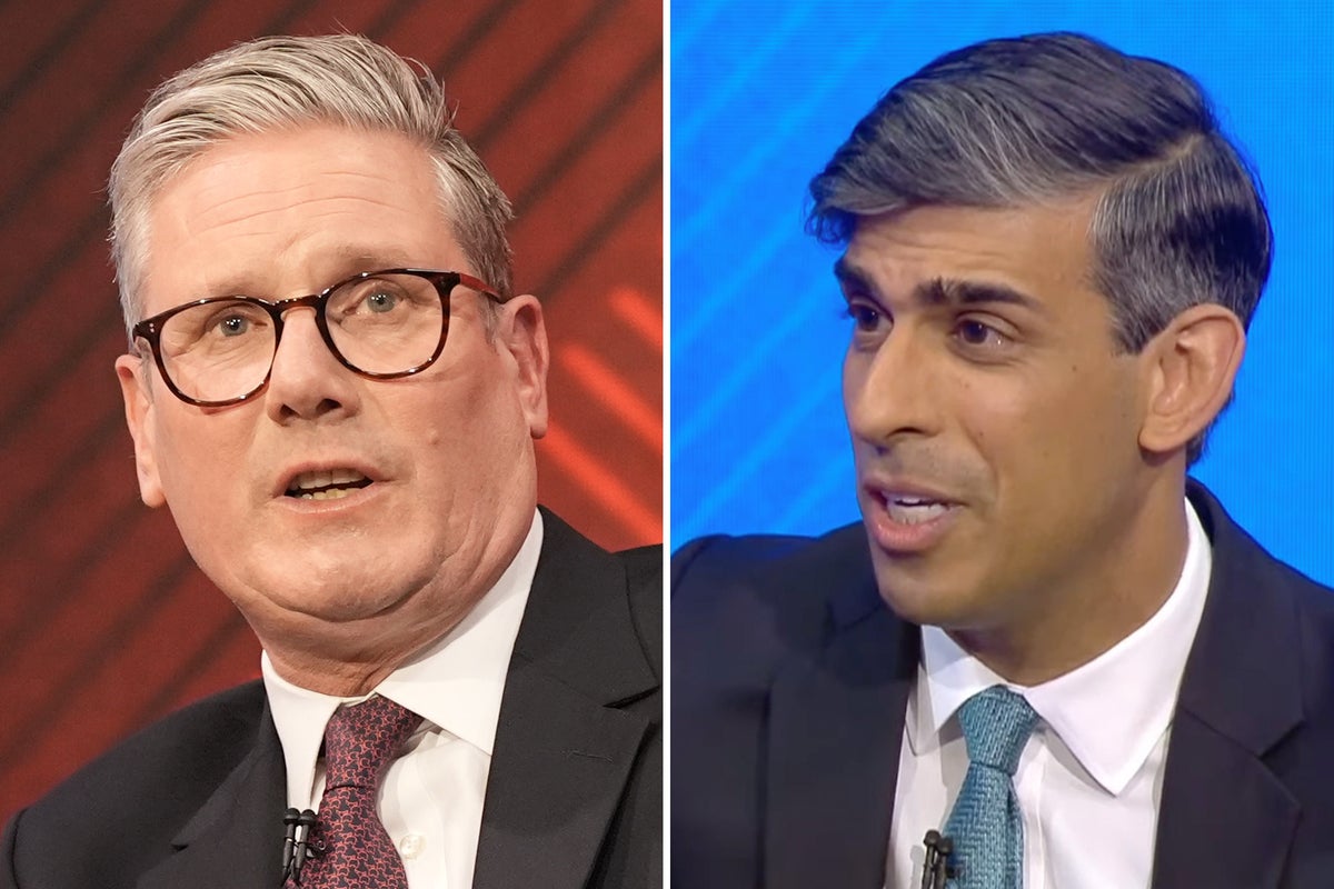 General election TV debate: Tell us who your winner is as Rishi Sunak ...