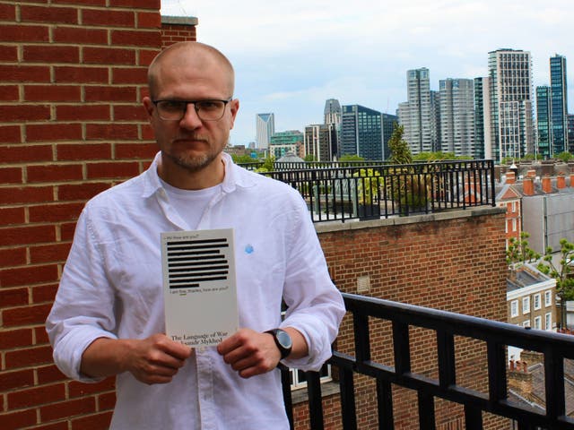 Ukrainian author turned soldier Oleksandry Myked: My book is a warning ...
