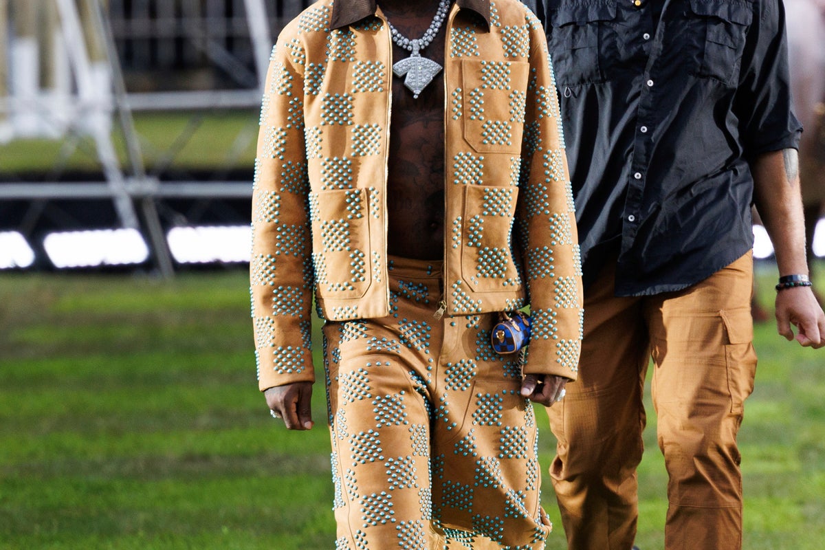 Pharrell at Louis Vuitton celebrates the diversity of human skin in ...