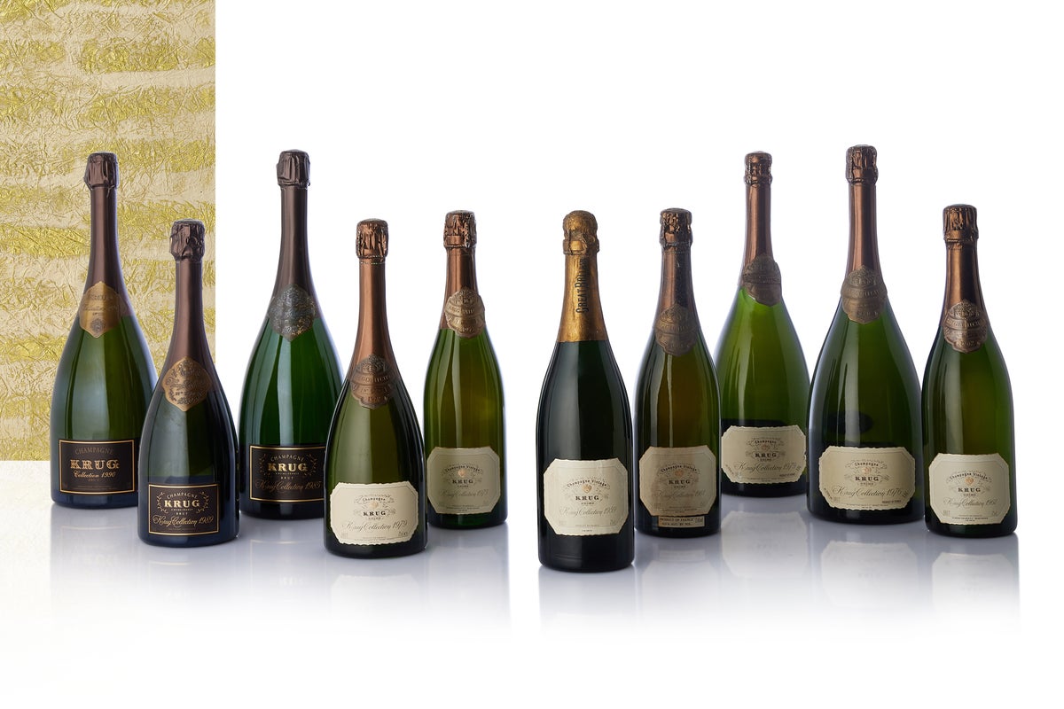 Rare bottles of champagne and wine worth up to $140,000 for sale at ...