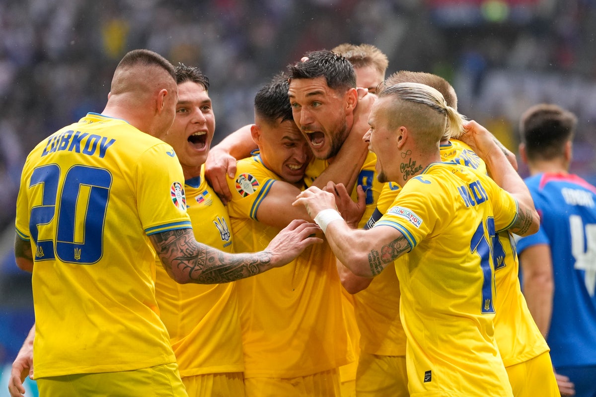 Slovakia v Ukraine LIVE: Euro 2024 result and reaction after Yaremchuk ...