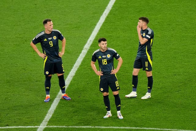 Hungary striker suffers broken bones in face after horror collision ...