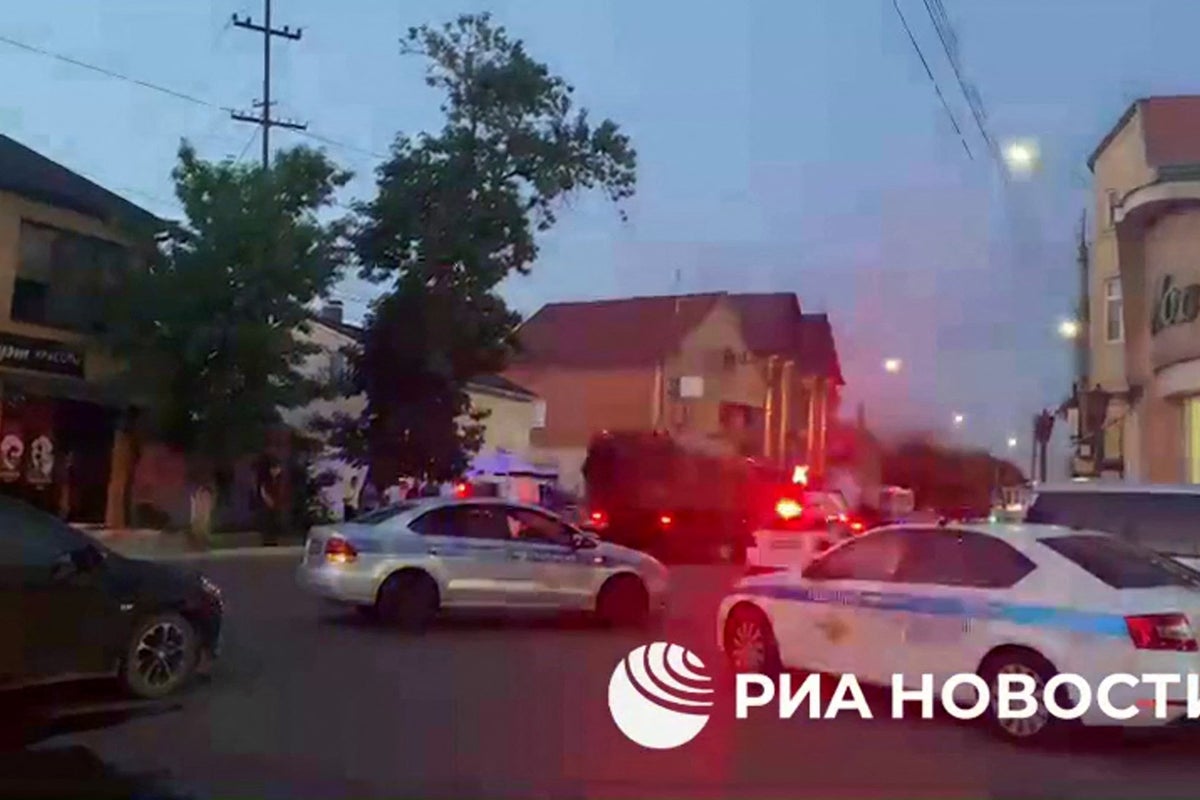 Dagestan terror attack: 20 dead including police officers and priest ...