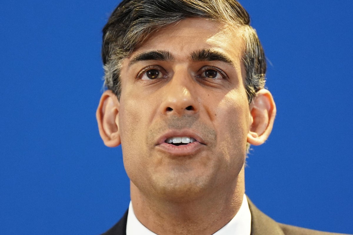 Four men arrested on suspicion of aggravated trespass at Rishi Sunak’s ...