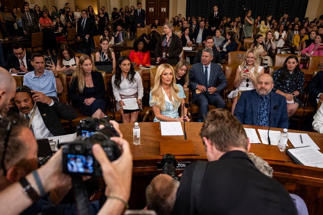 Paris Hilton tells Congress how she was ‘sexually abused and force-fed ...