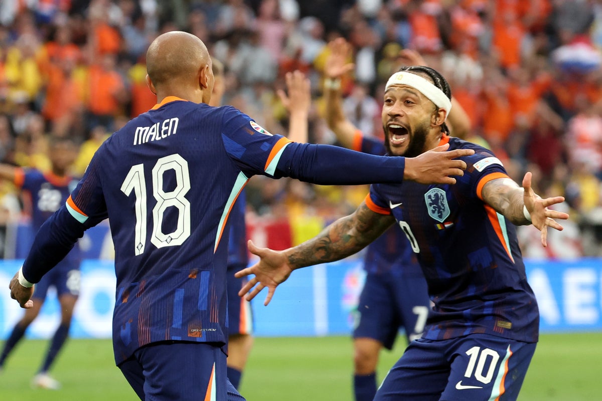 Romania v Netherlands LIVE: Result and final score as Donyell Malen ...