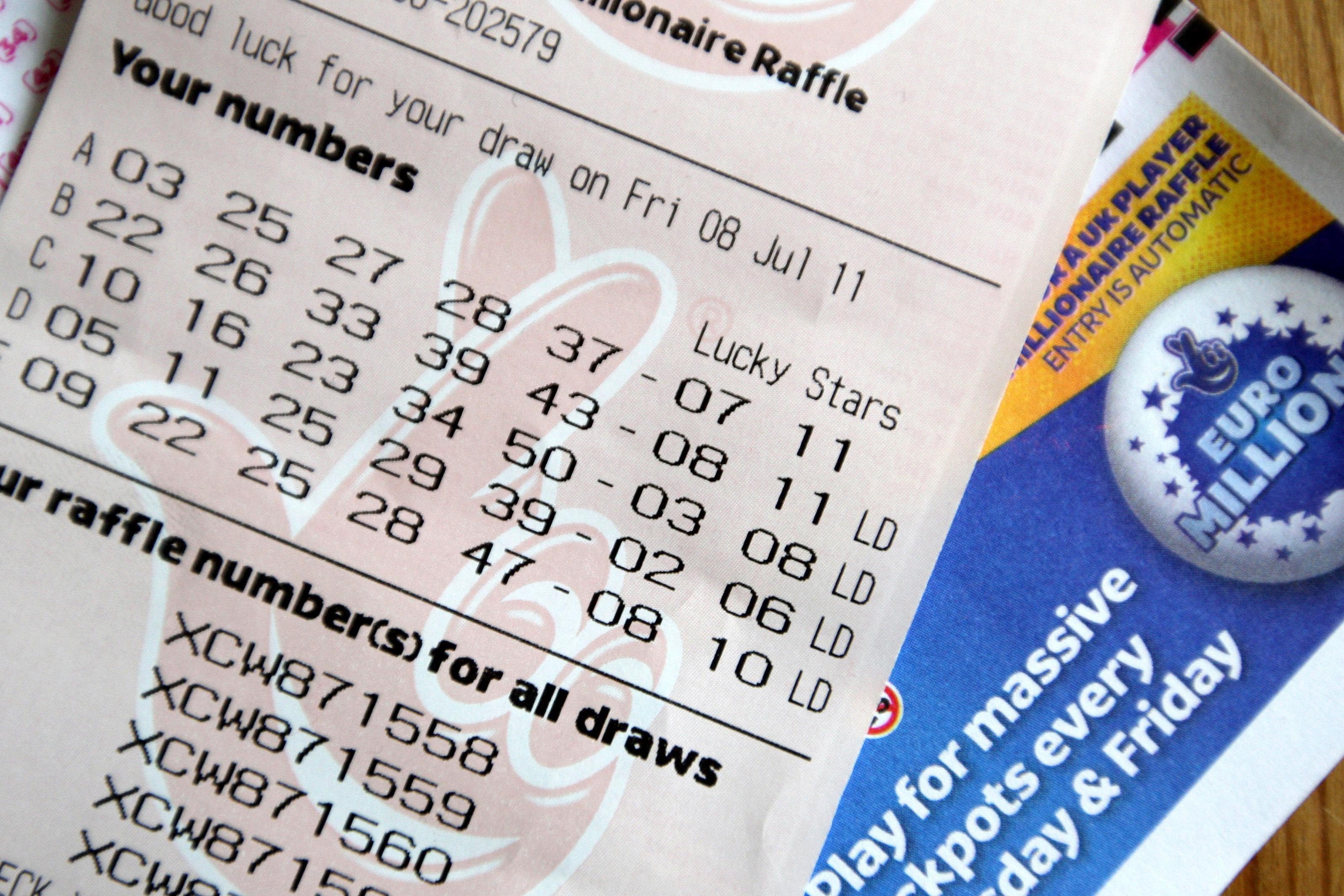 Claim received for Friday s 33 million EuroMillions jackpot The Independent