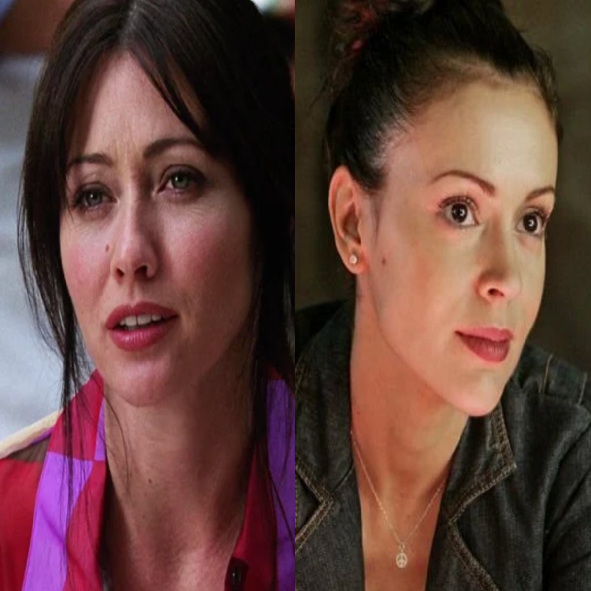Alyssa Milano And Shannen Doherty