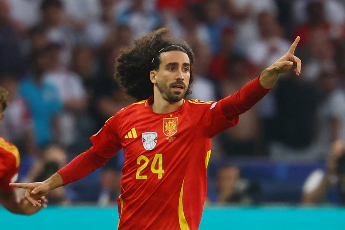 Why is Marc Cucurella being booed as Spain face England in Euro 2024 ...