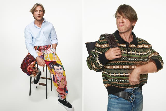 That hair! That cardie! Why Daniel Craig’s edgy grandpa look makes ...