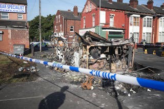 Leeds riots: Police charge man with violent disorder and arson after ...