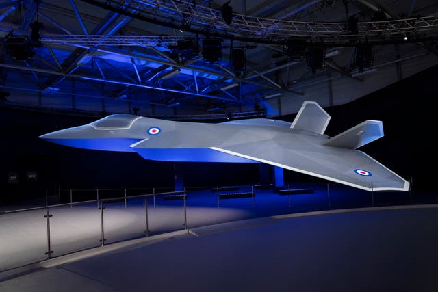 Multibillion-pound RAF fighter jet Tempest unveiled ahead of strategic ...