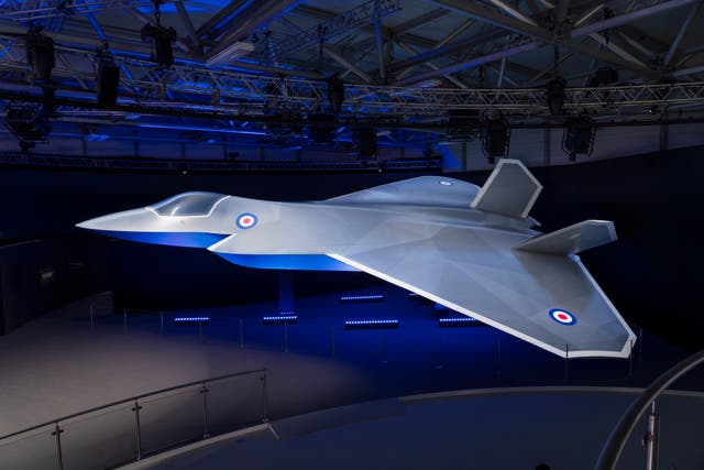 Multibillion-pound RAF fighter jet Tempest unveiled ahead of strategic ...