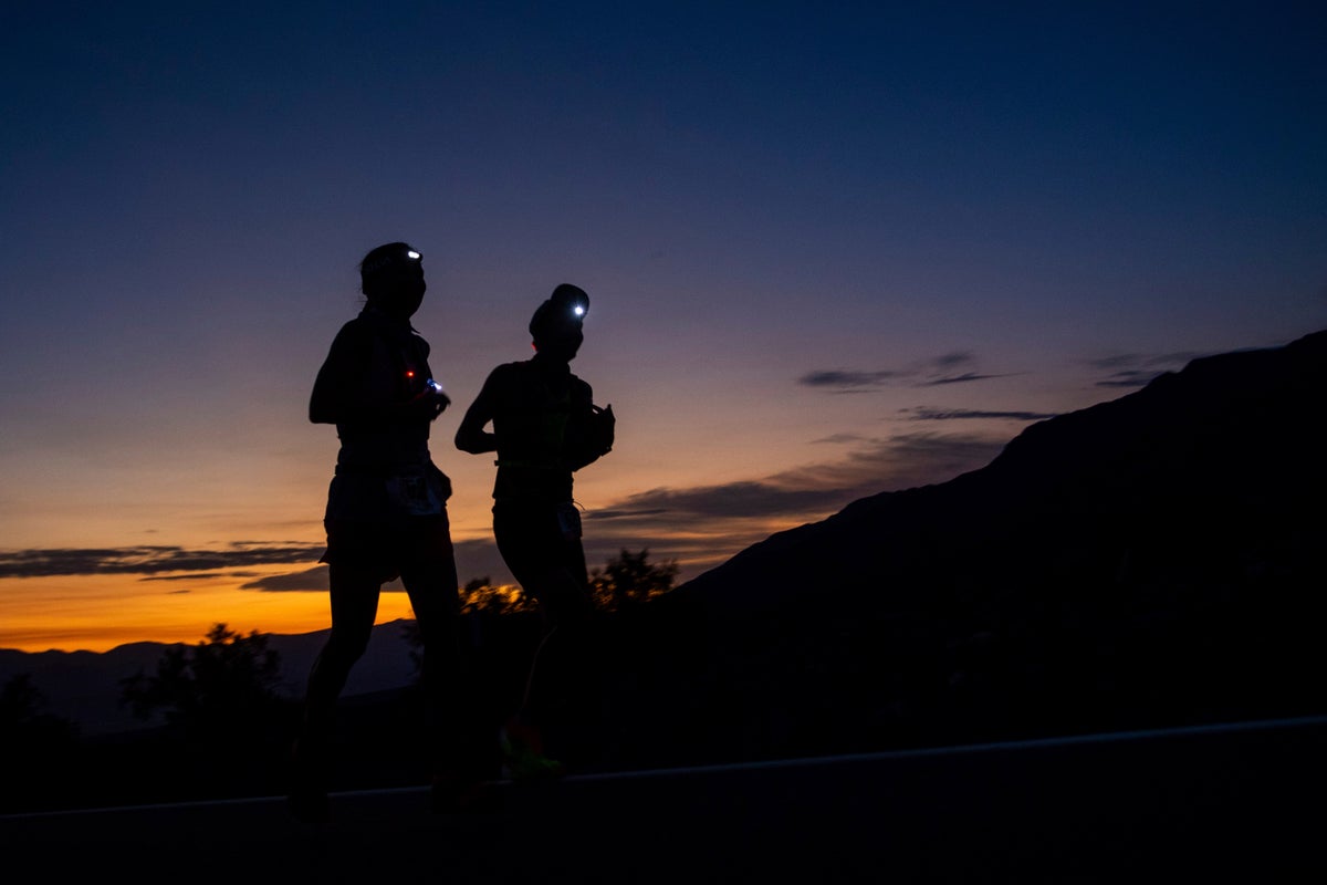 Runners set off on the annual Death Valley ultramarathon billed as the ...